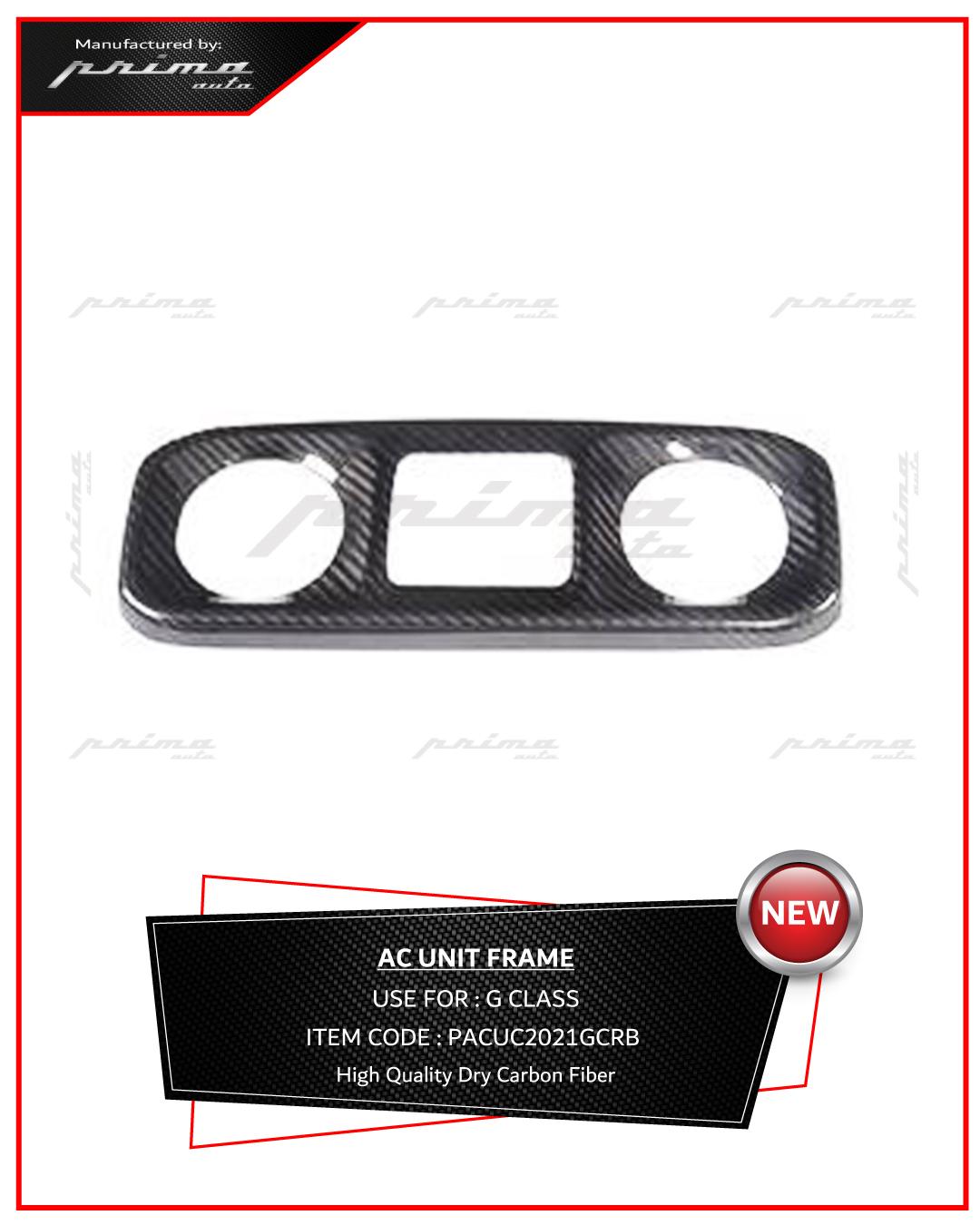 AC PANEL COVER 4G-CLASS DRY CARBON FIBER - ACUC2021GCRB