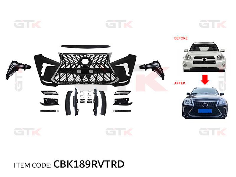 FRONT BODY KIT 4 RAV4 '06-12 UPTO LX570 TRD STY