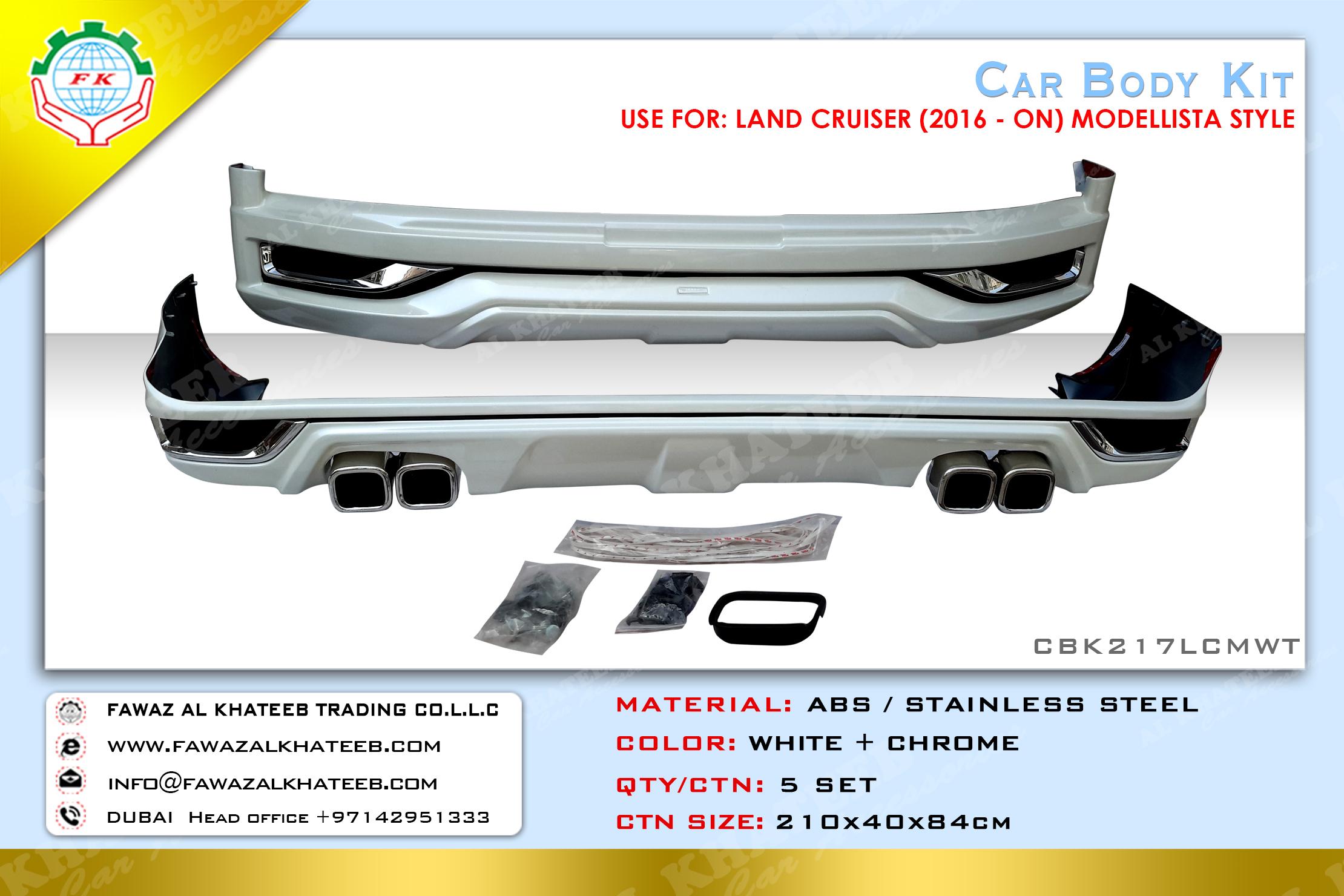 BODYKIT LC FJ200 MODELLISTA STYLE-CBK217LCMWT