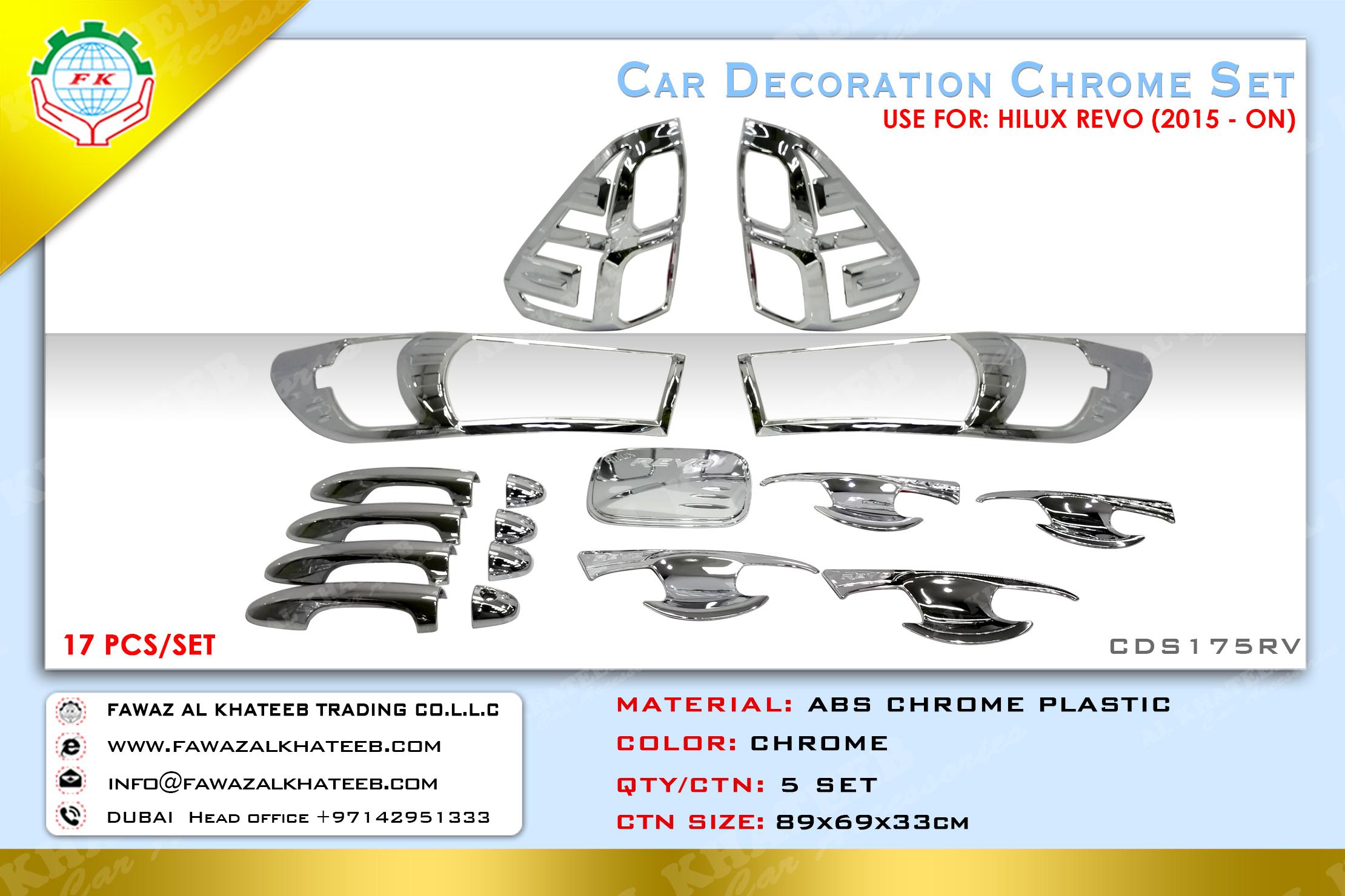 CAR DECOR CH USE4 TOY REVO 2015