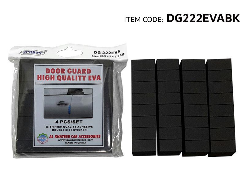 DOOR GUARD EVA40 12.5x3x2.5 CM 4 PCS BLACK