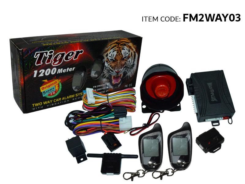 CAR ALARM 2 WAY WITH ENGINE START-FM2WAY03