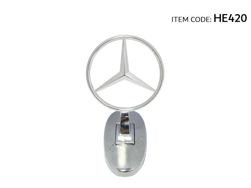 HOOD EMBLEM USE4 BENZ CHROME