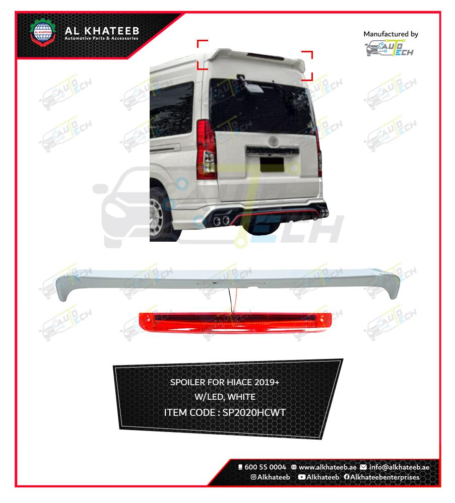 SPOILER FOR HIACE 2020,WHITE