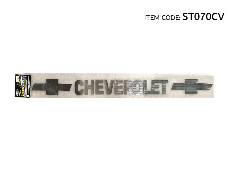 GLASS SUN SHADE STICKER CH.STRIPE-ST070CV