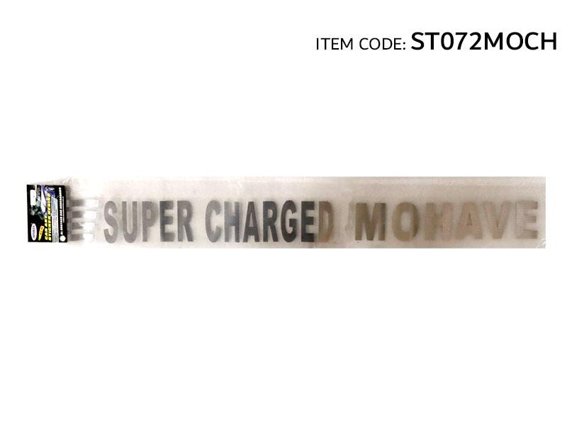 SUPER CHARGED STICKER FOR MOHAVE-ST072MOCH