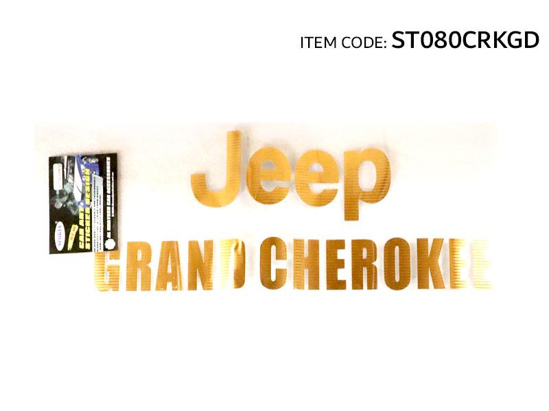 GOLDEN STICKER 45CM FOR CHEROKEE-ST080CRKGD