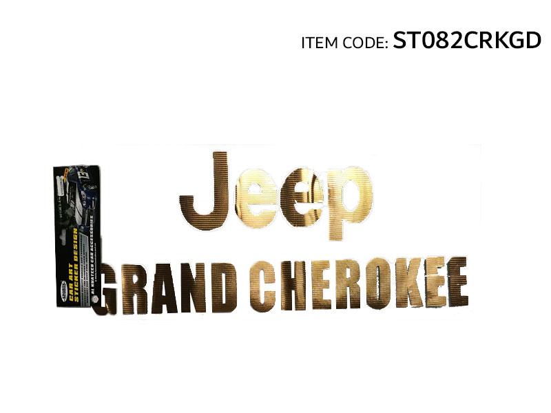 GOLDEN STICKER FOR CHEROKEE-ST082CRKGD