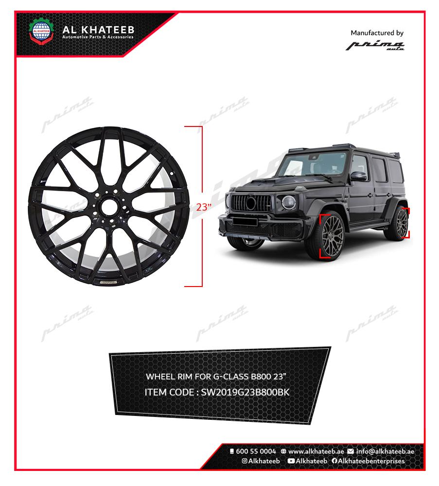 WHEEL RIM FOR G-CLASS B800 23'' BLACK